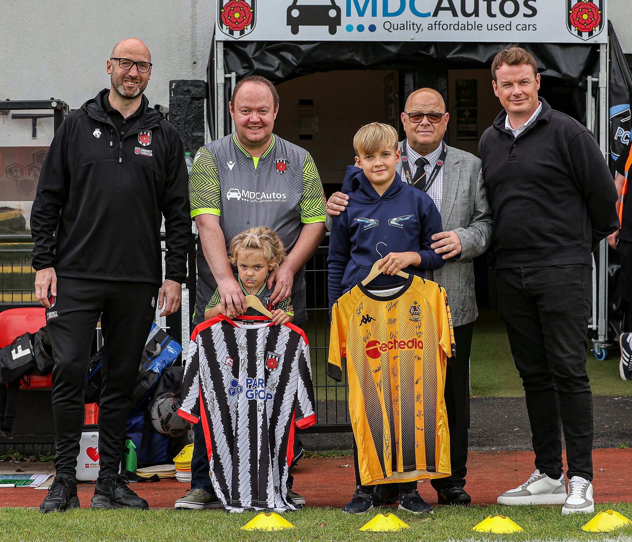 Chorley FC raise over a thousand pounds for Alder Hey Children's Hospi