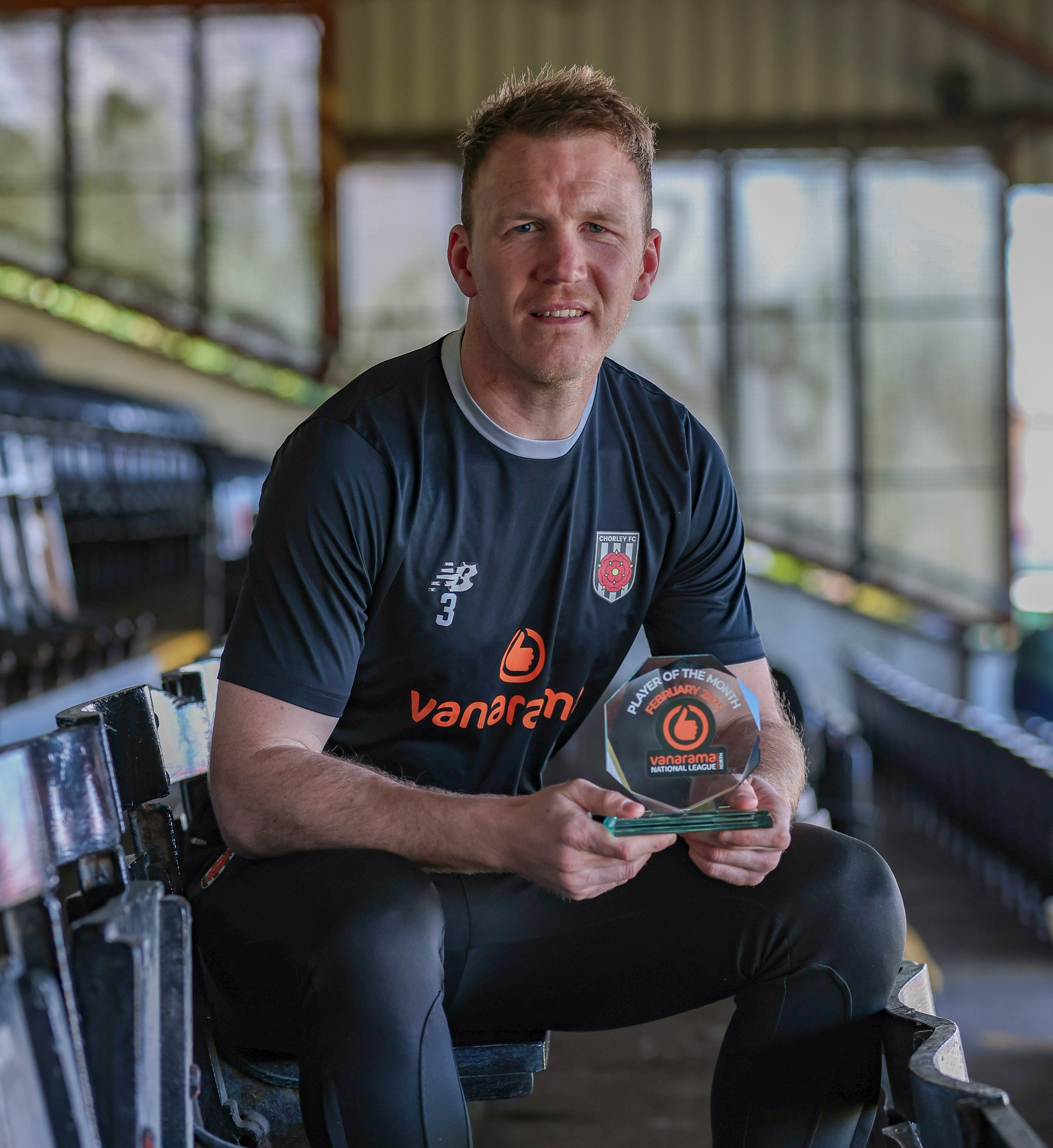 Mark Ellis is the Vanarama National League North Player of the Month f