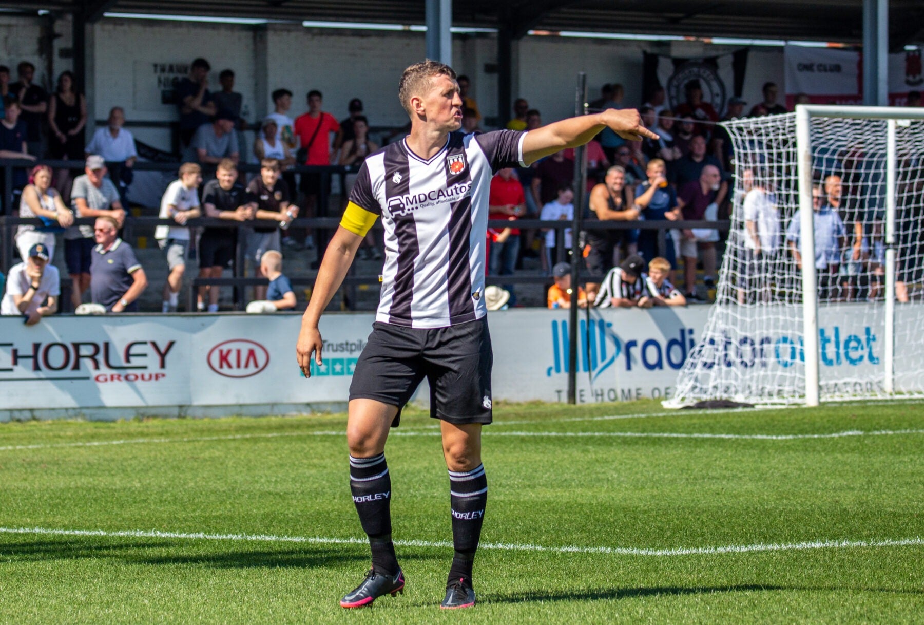 Scott Leather takes a break